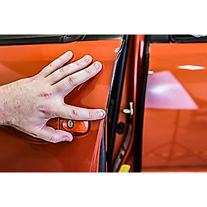 XPEL Pre-Cut Door Edge Guard, 4-24” Strips, Protection Against Chips, Scratches and Damage, Clear Paint Protection Film