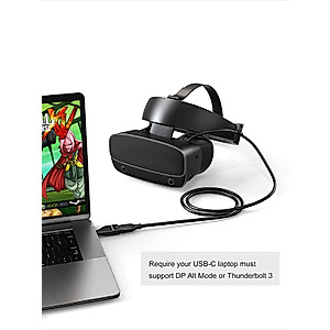 CableCreation USB C to DisplayPort Adapter 4K@60Hz, Male Type C to Female DisplayPort Adapter Compatible with iPhone 16 15 Pro/Promax/Plus, MacBook Pro Air, Steam Deck, iPad Pro, iMac, XPS, Galaxy