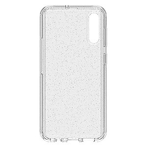 OtterBox Symmetry Clear Series Case for Samsung Galaxy A50 - Retail Packaging - Stardust (Silver Flake/Clear)