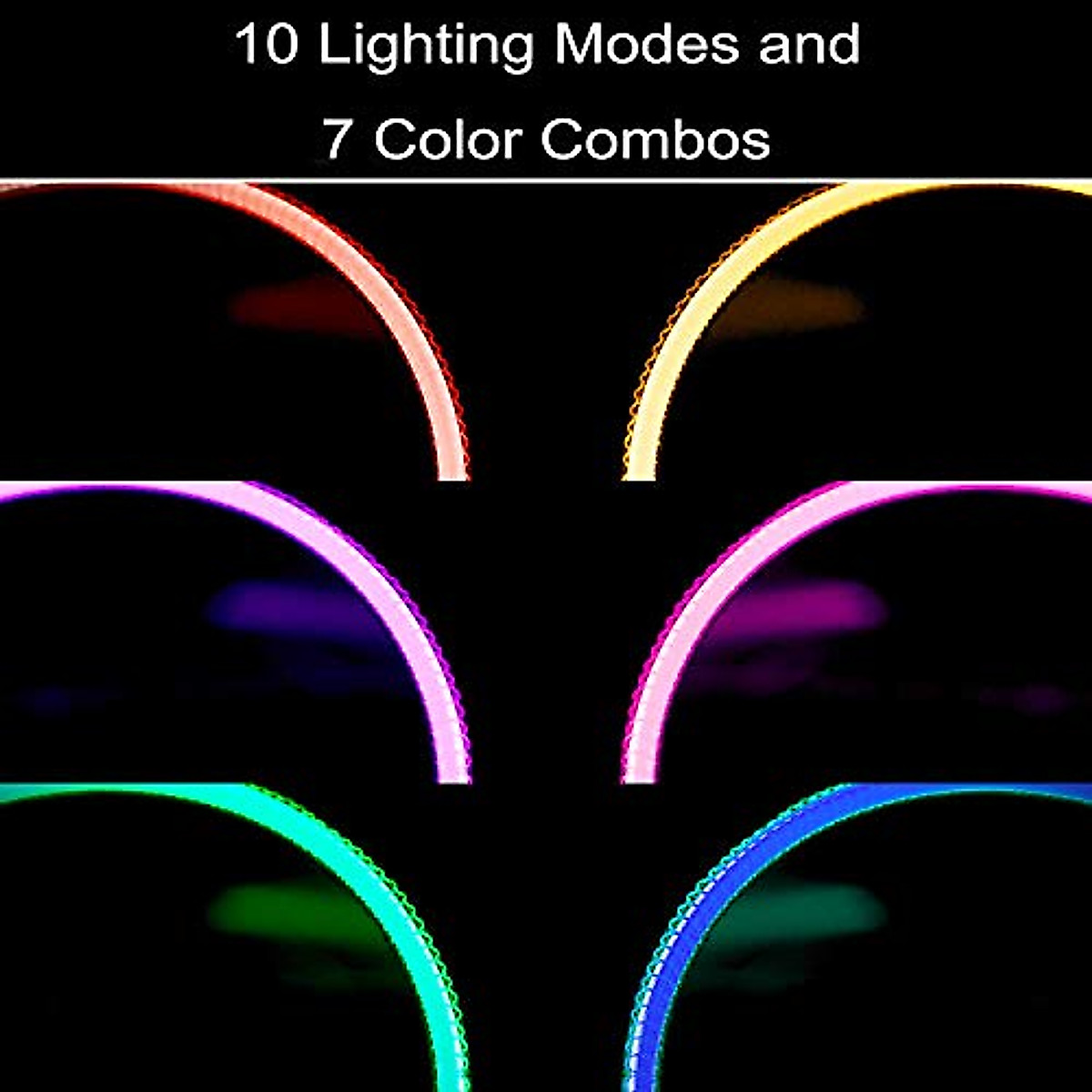 Extended RGB Mouse Pad Mat, rnairni Large Office Table Desk Mat Gaming Lighting Led Mousepad for PC Computer Keyboard Waterproof Anti-Slip Ultra Thin 4mm - 31.5'' x 15.7' (World Map)