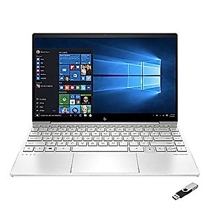 2022 HP Envy Laptop 13.3 inch FHD Touchscreen Evo Platform 4-Core Intel i5-1135G7 Iris Xe Graphics 16GB DDR4 1TB NVMe SSD WiFi 6 Thunderbolt Win 11 Pro Fingerprint Backlit Keyboard w/ 32GB USB
