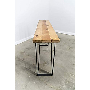 Barn Wood Console Table, Sofa Table,Entry Table, Hallway Table, Nook Table, Choose Height, Size And Finish FREE SHIPPING