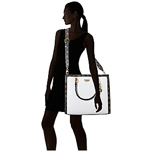 Guess ABEY PB855823 shopper bag white logo, White