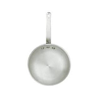 7" COMMERCIAL ALUMINUM FRY FRYING PAN - NATURAL FINISH - NSF