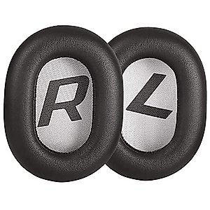 JULONGCR Backbeat Pro 2 Earpads Replacement Voyager 8200 UC Ear Pads Cushions Parts Cover Cups Muffs Compatible with Plantronics Voyager 8200 UC/Backbeat Pro 2 Headphones. (Black)