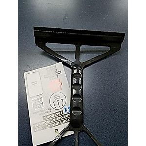 TRUKR STIK Truck and Large Vehicle Convex and Side Mirror Cleaning Squeegee (Black)