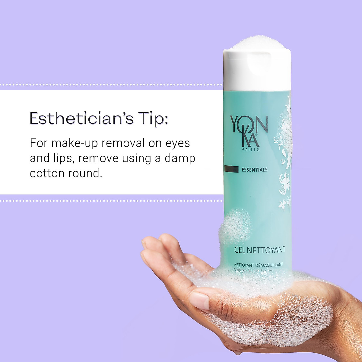 Yonka Gel Face Cleanser, Gentle Foaming Face Wash and Makeup Remover, Natural Plant-Based Formula to Cleanse Pores and Balance Skins pH, Acne Prone and Oily Skin, Paraben-Free, 6.8 Fl Oz