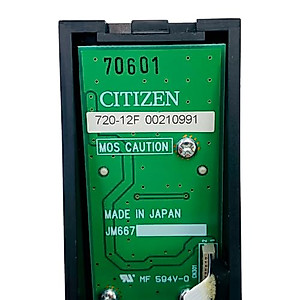 Tekswamp Genuine Citizen Control Panel JM56808-0 for CL-S521 CL-S621 CL-S621C CL-S631 Label Printers