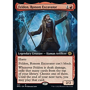 Magic: the Gathering - Feldon, Ronom Excavator (337) - Extended Art - The Brothers' War