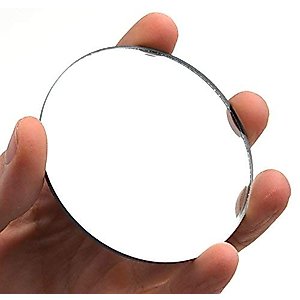 Concave Mirror - 3" Dia, 200mm Focal Length - 3mm Thick - Glass - Eisco Labs