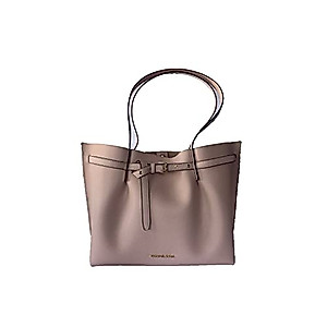 Michael Kors Emilia Large EW Leather Tote - Powder Blush
