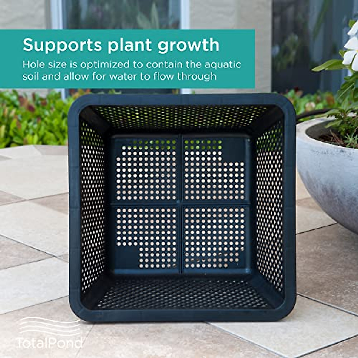 TotalPond Aquatic Plant Basket, 10-inch