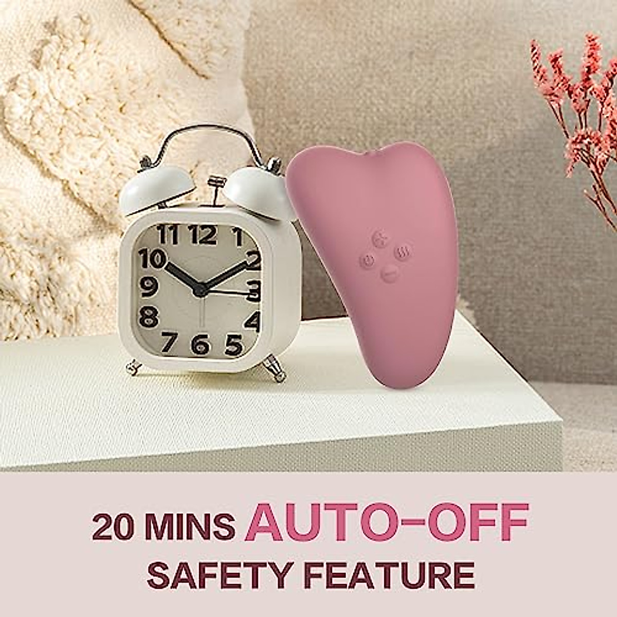 Voraiya® Lactation Massager with Heat for Breastfeeding 2 in 1, Lactation Massager with Warming and Vibration Adjustable for Clogged Ducts, Soft Breast Massager, Improve Milk Flow