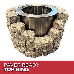 US Stove Company Smokeless 21 Inch Stainless Steel Wood Burning Portable Fire