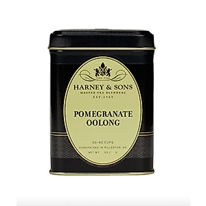 Harney and Sons Pomegranate Oolong Tea 4 Ounce Tin