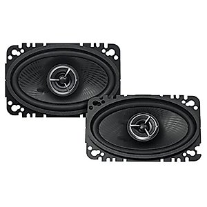 Kenwood KFC-X463C Excelon 4x6 2-Way Speaker System - Pair (Black)