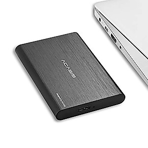 ACASIS 80GB Ultra Slim Portable External Hard Drive USB3.0 Hard Disk 2.5" HDD Storage Devices Compatible for Desktop,Laptop,(Black)