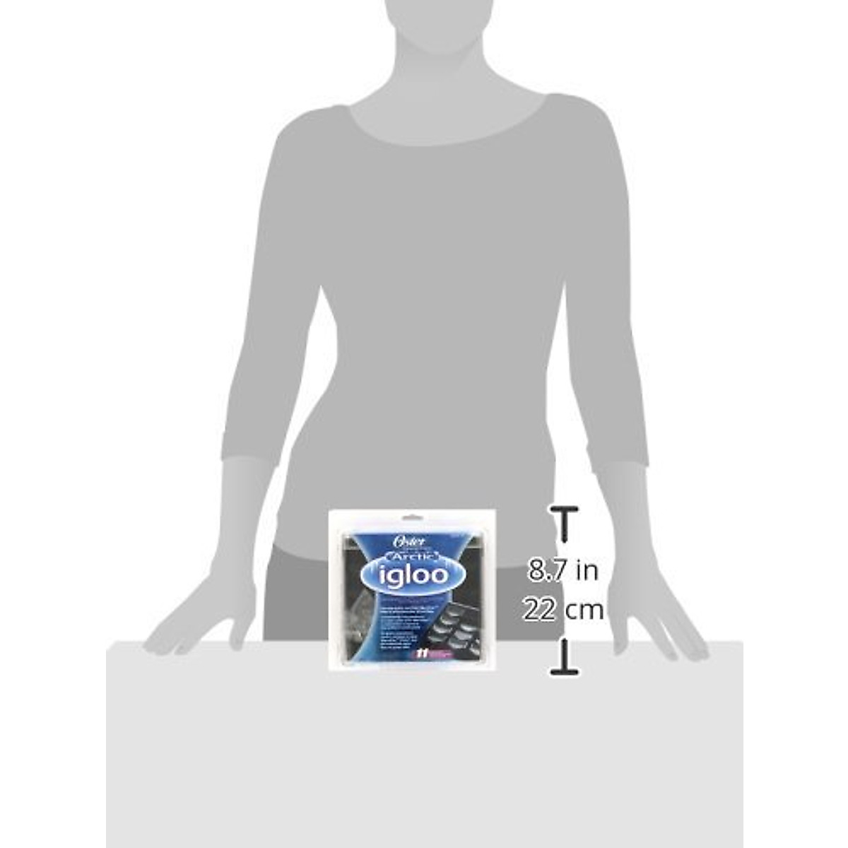 Oster Professional 760040 Artic Igloo Clipper Blade Storage System, 1 Count