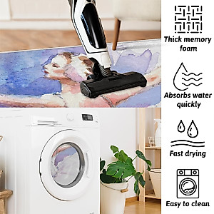 Tavisto Ballerina Girl Fluffy Oval Shaggy Rugs for Bedroom Aesthetic Plush Floor Mat - Soft and Absorbent - Ideal for Living Room,Home Decor, and Playrooms