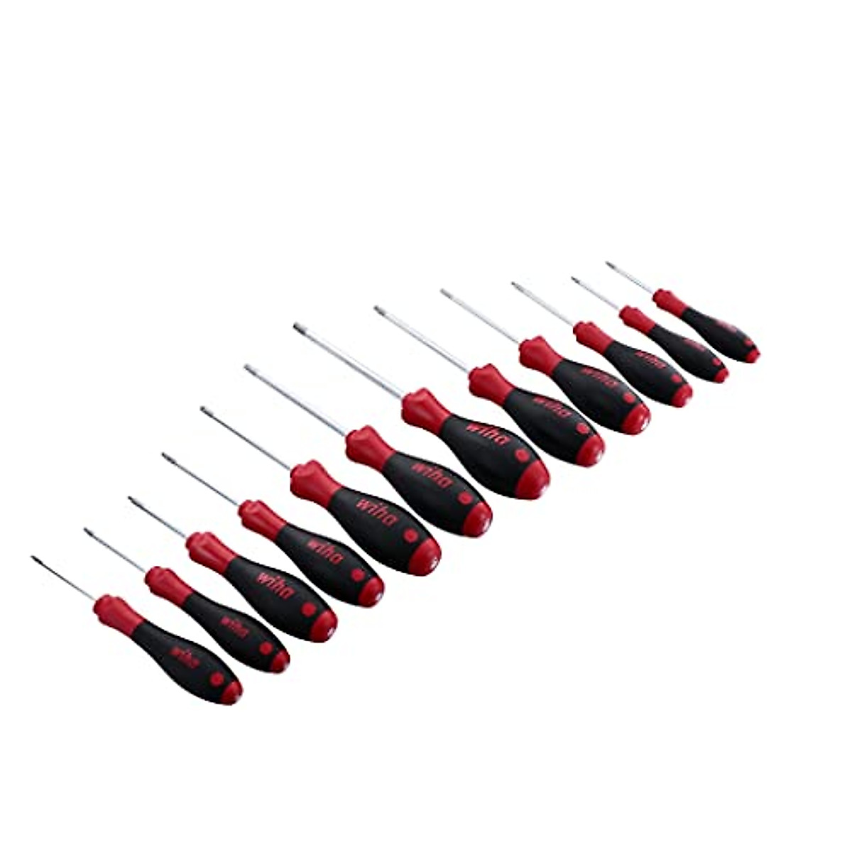 Wiha 36267 12-Piece T5-T40 Torx Driver Set with Soft Finish