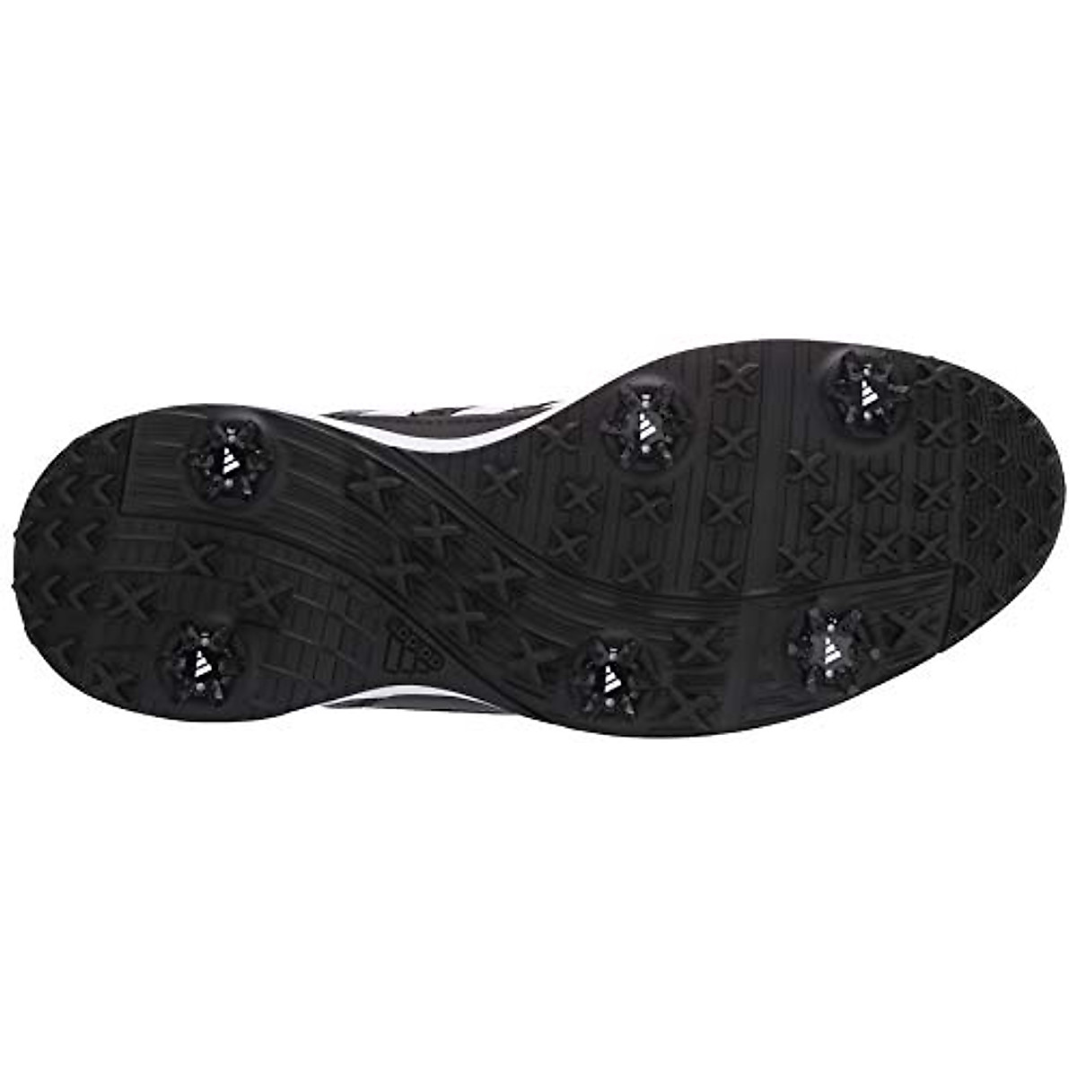 adidas Men's Tech Response 2.0 Golf Shoe, Black, 13 Wide US