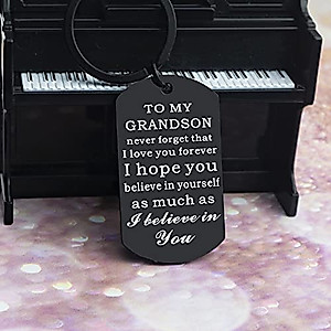 Mens Stocking Stuffers for Men Adults Stockings Stuffer Teen Girls Boys Teenage Stockings Stuffer Grandson Gift Keychain from Grandma Grandpa Never Forget That I Love You Forever for Teen Boys Kids