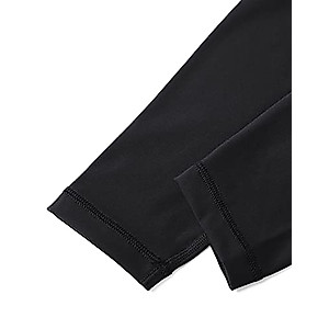 CRZ YOGA Women's Brushed Naked Feeling Yoga Leggings 25" - High Waisted Athletic Workout Leggings Yoga Pants Black Medium