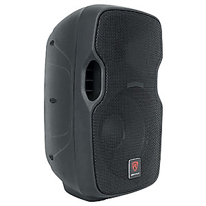 Rockville BPA10 10" Professional Powered Active 400w DJ PA Speaker w Bluetooth, Black