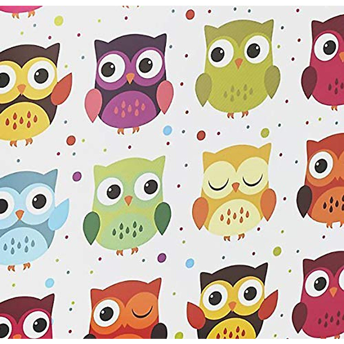 Curver Stockholm Owls Deco Storage Box Multi Colour, 22 Litre