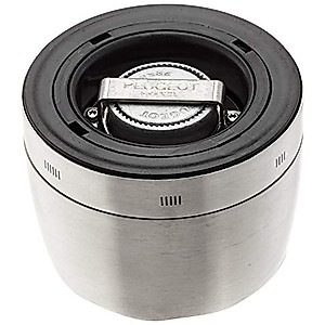 Peugeot Madras Pepper Mill, 8.25-Inch, White Lacquer with Stainless Steel