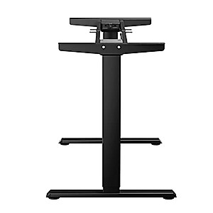 ZHAOLEI Computer Desk Laptop Desk Electric Adjustable Standing Up Desk Frame Dual Motor W/Controller (Color : D)