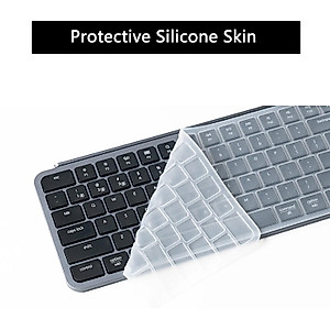 Keychron B6 Pro Full-Size Ultra-Slim Wireless ZMK Custom Keyboard, Triple-Mode 2.4 G/Bluetooth 5.2/Wired Programmable, Lightweight Quiet Key with Numeric Keypad for Mac/Windows, Space Gray