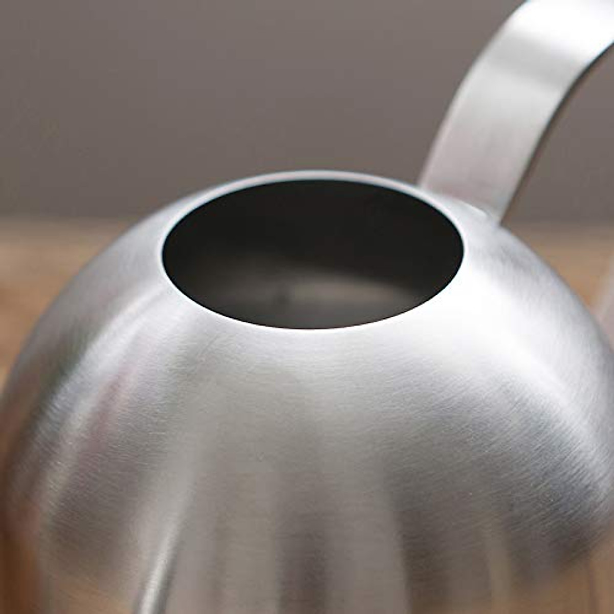 YISSN Small Watering Can for Indoor Office Stainless Steel Long Spout, 15oz/450ml