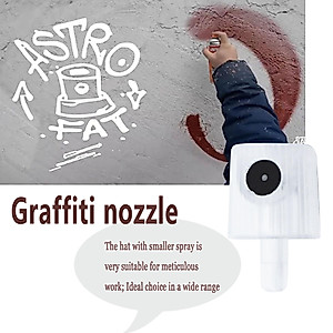 Spray Paint Caps-New York Fat Cap-Spray Can Nozzle-Spray Paint Nozzles for Cans-Spray Paint Tips-25 Pack
