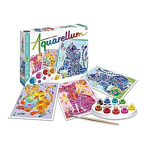Sentosphère Aquarellum Cats Watercolor Painting Kit