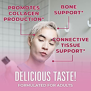 Collagen Boosting | Collagen Boosting Gummies | Skincare Supplement | Collagen Boost Supplements | Supplement for Hair Skin & Nails | Joint Support | Vegan | Non-GMO | Gluten Free | 90 Servings