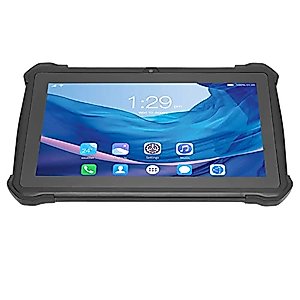 Childrens Tablet, Dual Speakers Kids Tablet 100‑240V for Android 10 2GB 32GB 7in IPS HD Large Screen for Boys Girls (US Plug)