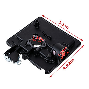 Ceukius 692298 Air Cleaner Cover & 795259 Air Cleaner Primer Base for Most 122000 124000 Quantum 6HP Vertical 6.25HP 5HP 6.75HP 190CC Engine with 491588S Air Filter