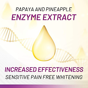 White Glo Accelerator Teeth Whitening Refill Gel for Sensitive Teeth and Gums, 3 Months of Professional Treatment, Carbamide Peroxide, Papaya, Pineapple Enzyme for Best Teeth Whitening Results - 3.4oz