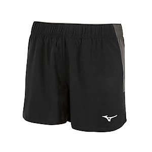 Mizuno Women's Alpha Short, Black, Medium