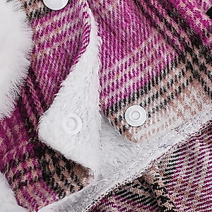 Dog Sweater Christmas Dog Winter Clothes for Small Dogs Boy Girl Dog Dress Warm Fleece Chihuahua Yorkie Teacup Dog Sweaters Dresses Dog Sweater for Small Dogs Girl Cat Sweaters, Rose, XS