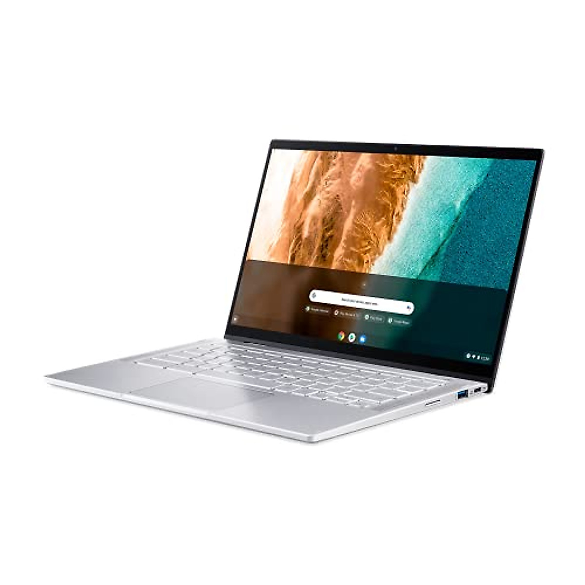 Acer Chromebook Spin 514 Convertible Laptop | Intel Core i3-1110G4 | 14" Full HD IPS Gorilla Glass Touch Display | 8GB LPDDR4X | 128GB SSD | DTS Audio | Intel Wi-Fi 6 AX201 | Chrome OS | CP514-2H-3678