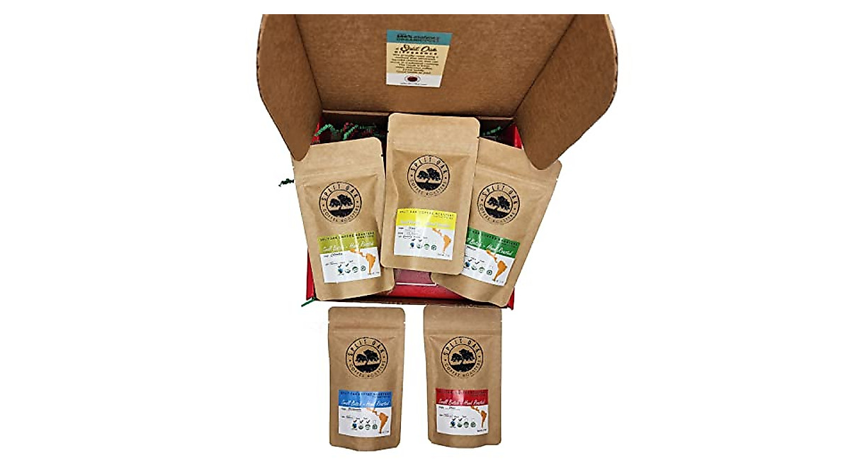 Best Coffee Samples 5 Pack Gift Set - Organic Gourmet Coffee from Las ...