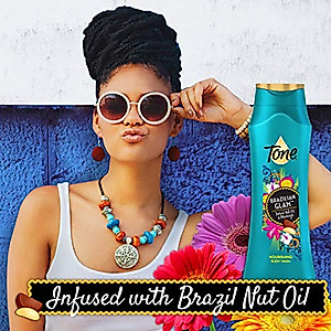 Tone Body Wash, Brazilian Glam, 18 Ounce (Pack of 6)