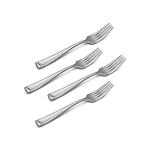 Oneida Moda Salad Forks, Stainless Set of 4