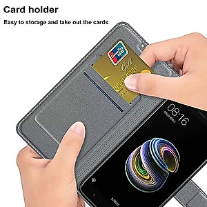 Domintell Galaxy S9 + Plus/G965 Moon Painted Wallet Case,[Card Slots] PU Leather Wallet Protection Case Magnetic Stand Flip Case Cover for Samsung Galaxy S9 + Plus Wrist Starp