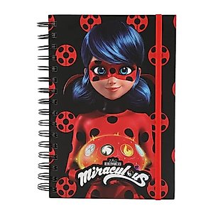 ZAG STORE - Miraculous Ladybug - Super Heroes Notebook Ladybug A5
