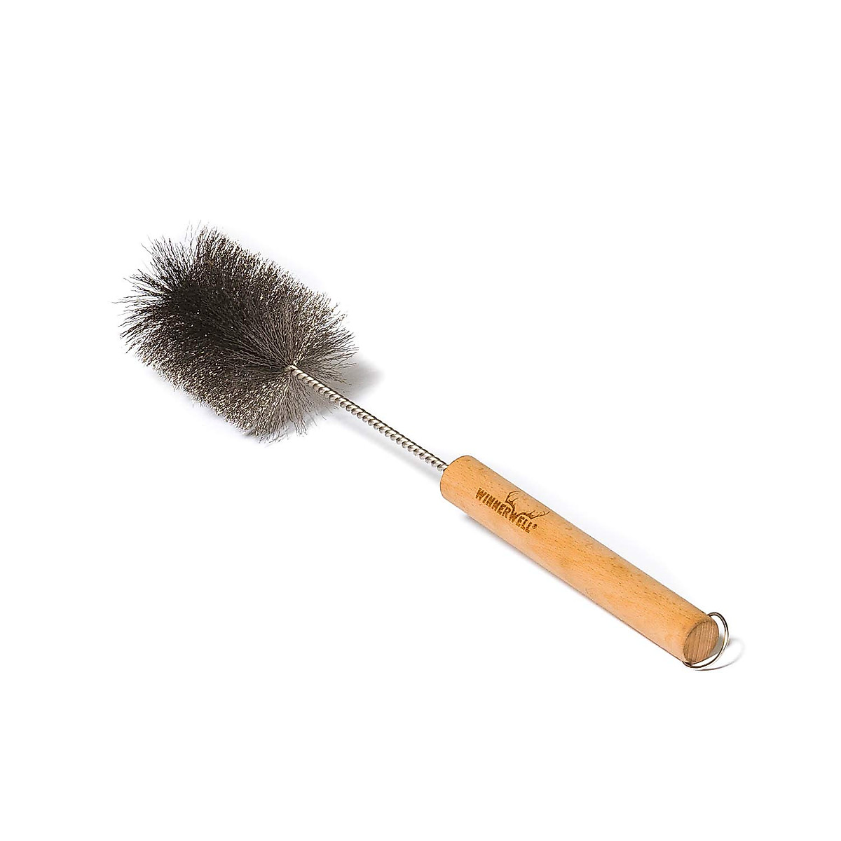 WINNERWELL Pipe Brush 3.5 Inch | 3.5 Inch Diameter Wire Brush for Cleaning Chimney Pipes