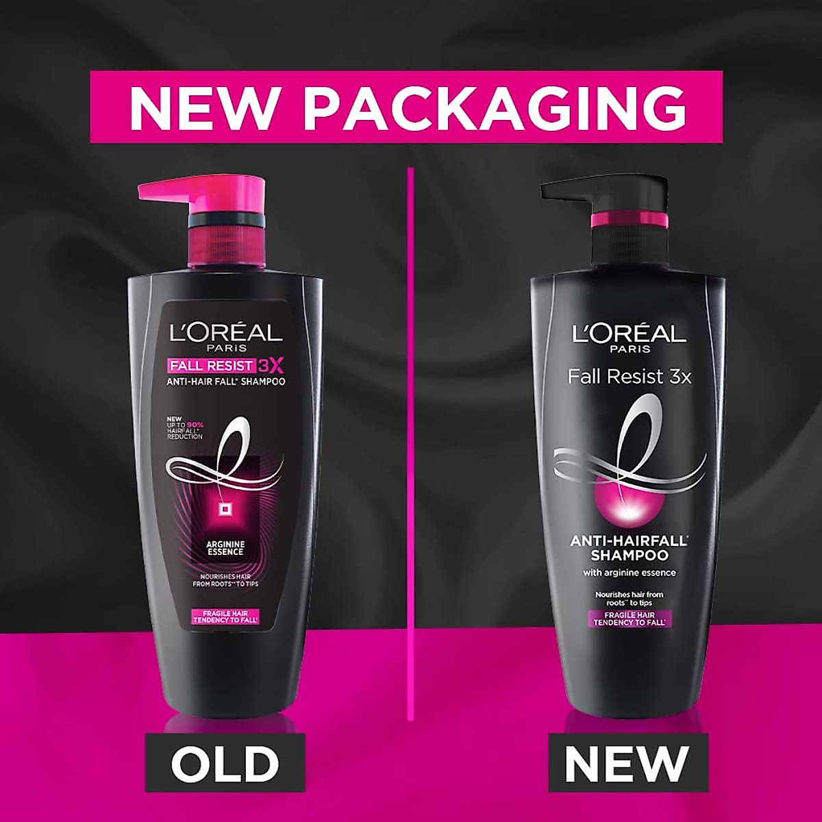 L'Oreal Paris Fall Repair 3x Anti-hair Fall Shampoo, 640ml