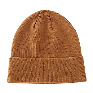 Home Prefer Toddler Beanie for Boys Girls Baby Kids Beanies Warm Knit Winter Hat Light Brown 2-8 Years